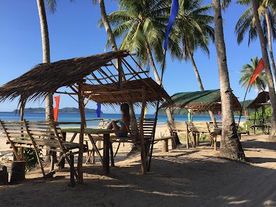 Nacpan Beach in Palawan, Philippines