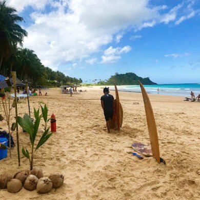 Nacpan Beach in Palawan, Philippines